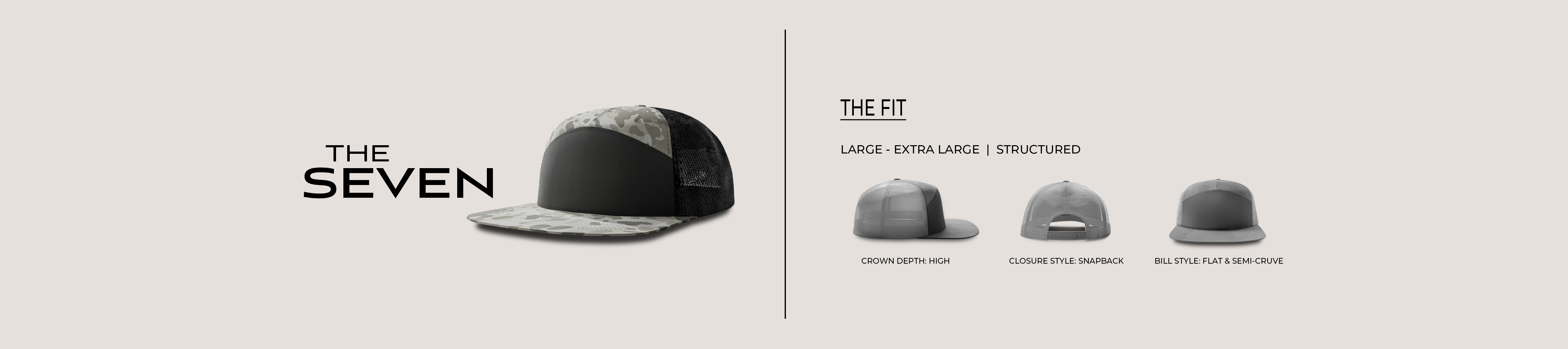 The Seven | 7-Panel Hats | Sobro Goods – Sobro LLC